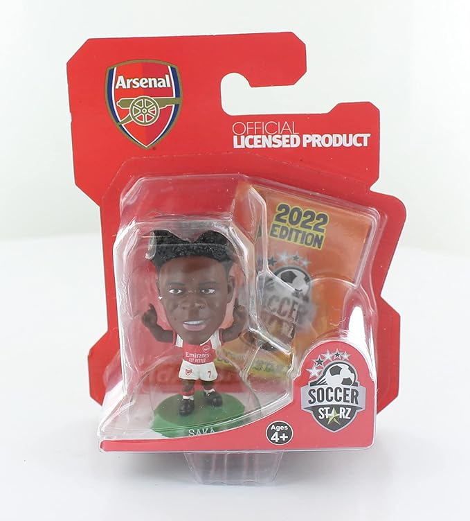 Soccerstarz - Arsenal Bukayo Saka - Home Kit (Classic Kit) /Figures ...