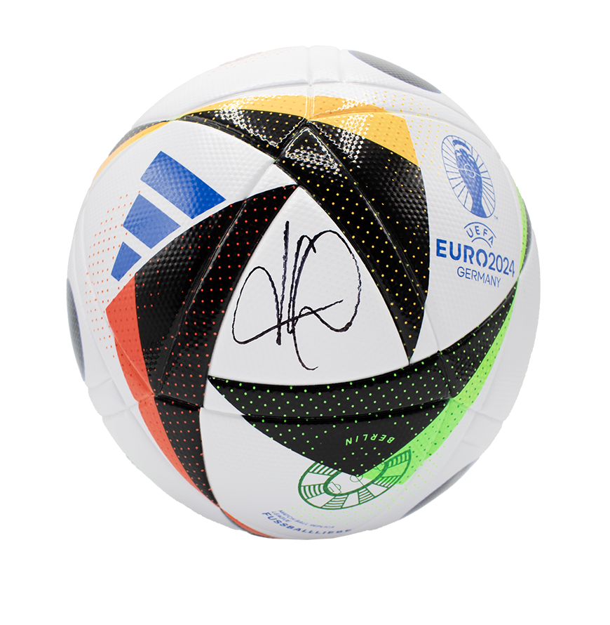 Kylian Mbappe Signed UEFA EURO 2024 Football – Q-Live